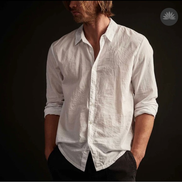 James Perse | Shirts | James Perse Mens Standard Shirt White | Poshmark